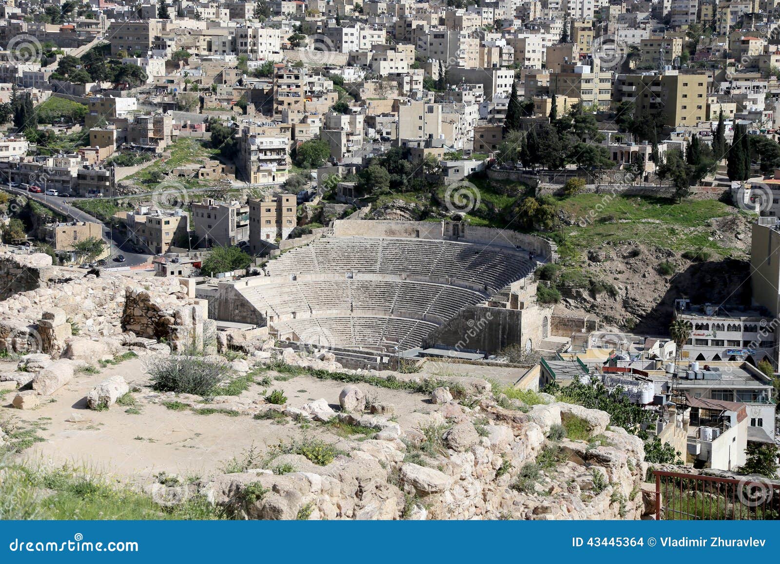 View of Amman S Skyline, Jordan Stock Photo - Image of exterior ...