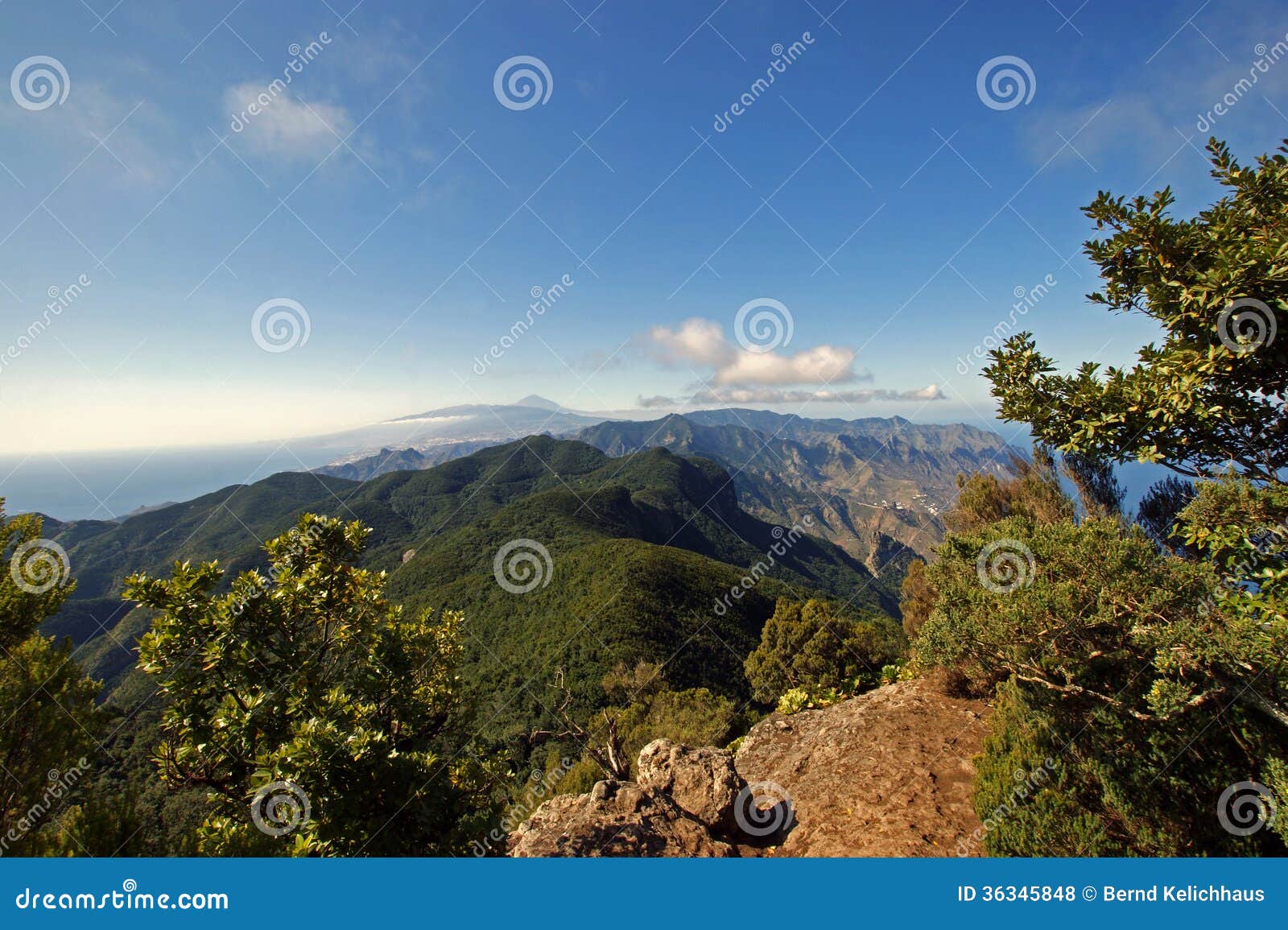 View from the Anaga Mountains Stock Photo - Image of island, outdoor ...