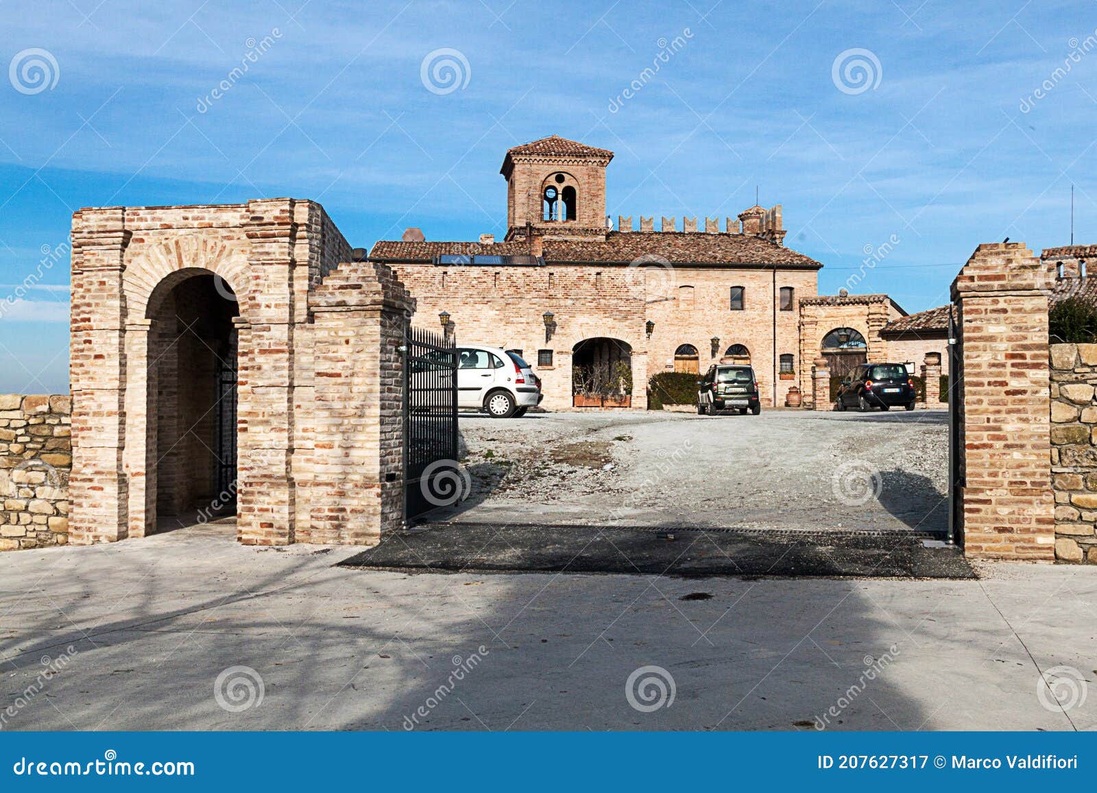 View of the Ancient Italian Town Longiano Editorial Photography - Image ...