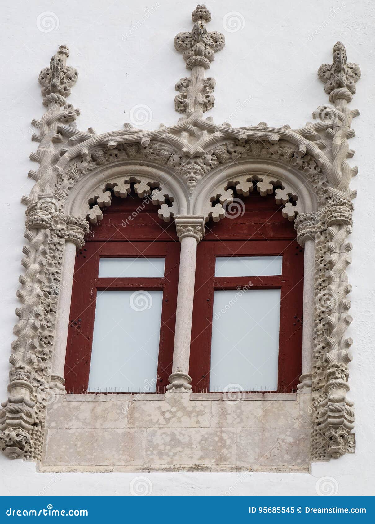 A View from the Ancient Window Stock Image - Image of ancient, gothic ...
