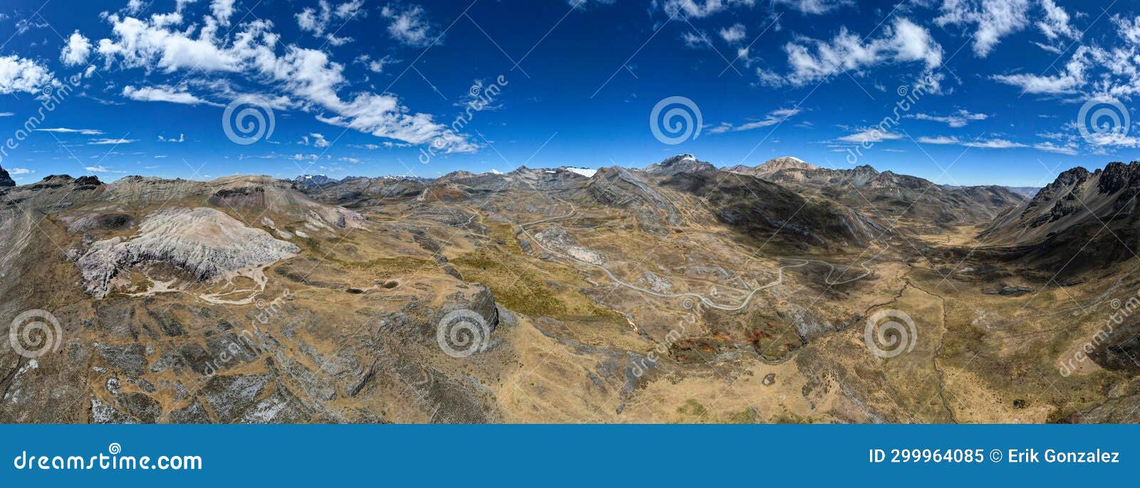 View of the Andes Mountains in the Ancash Region Stock Image - Image of ...