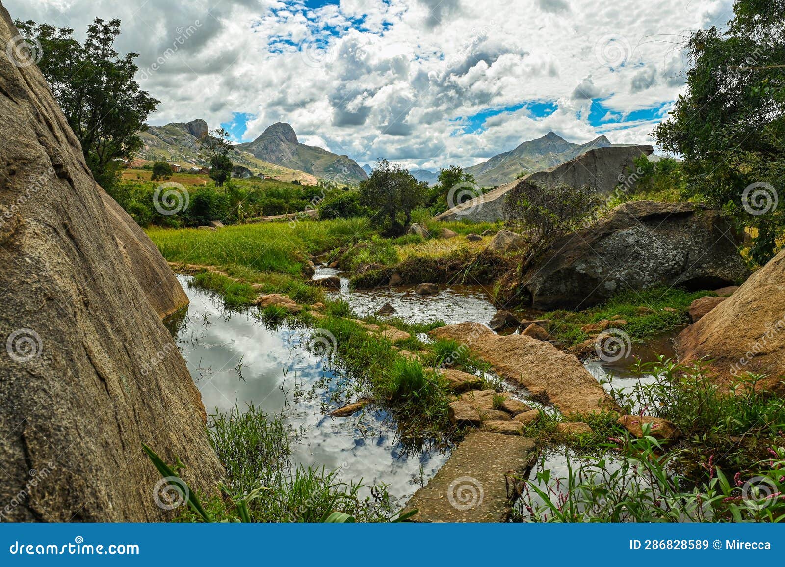 Anja Community Reserve Madagascar Stock Image - Image of panoramatic ...