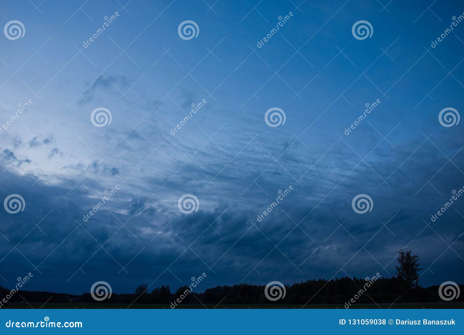 View of the Approaching Rain Clouds Stock Photo - Image of storm, dark ...