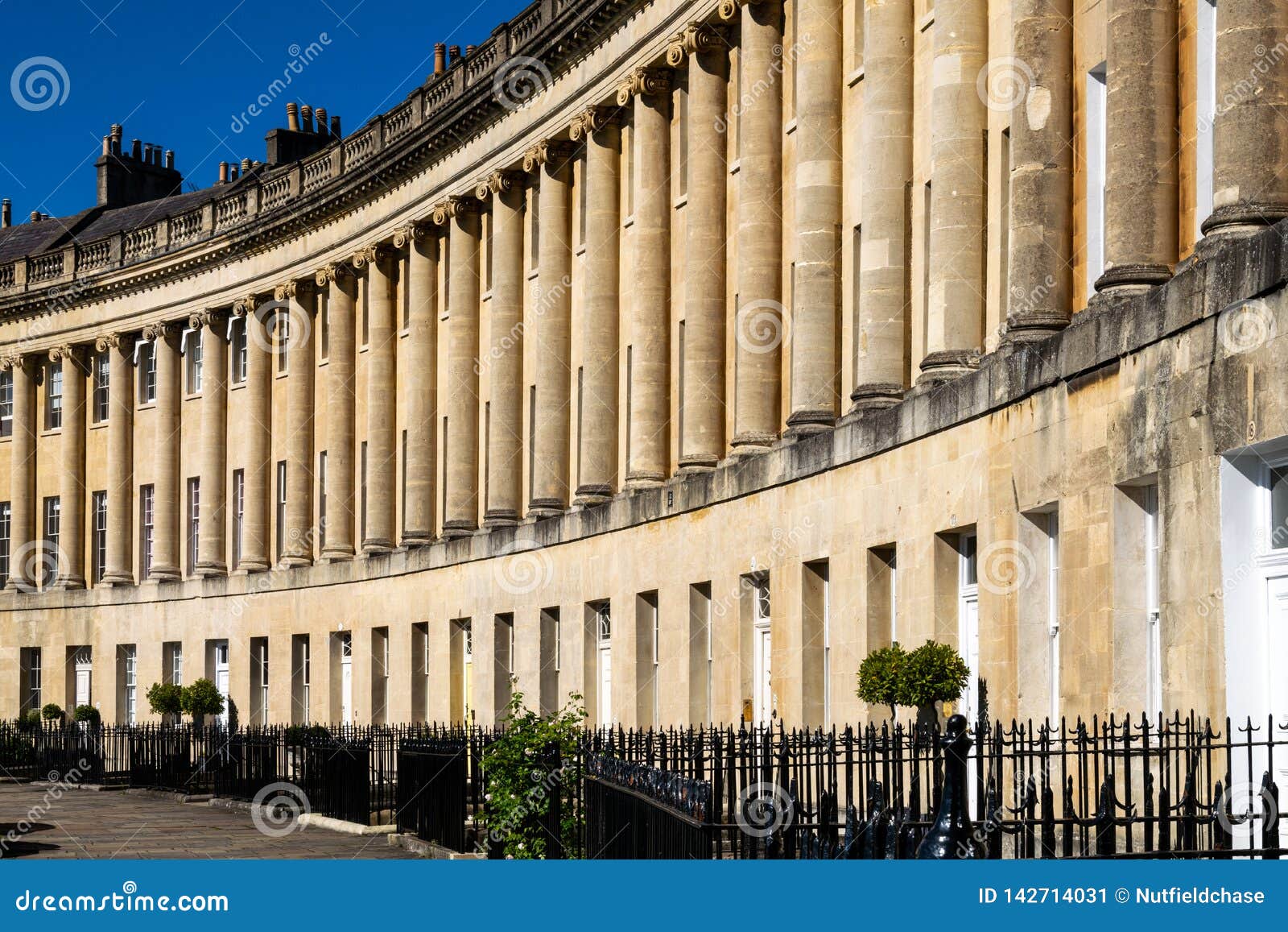 A View of the Architecture of the Georgian Buildings of the Royal ...