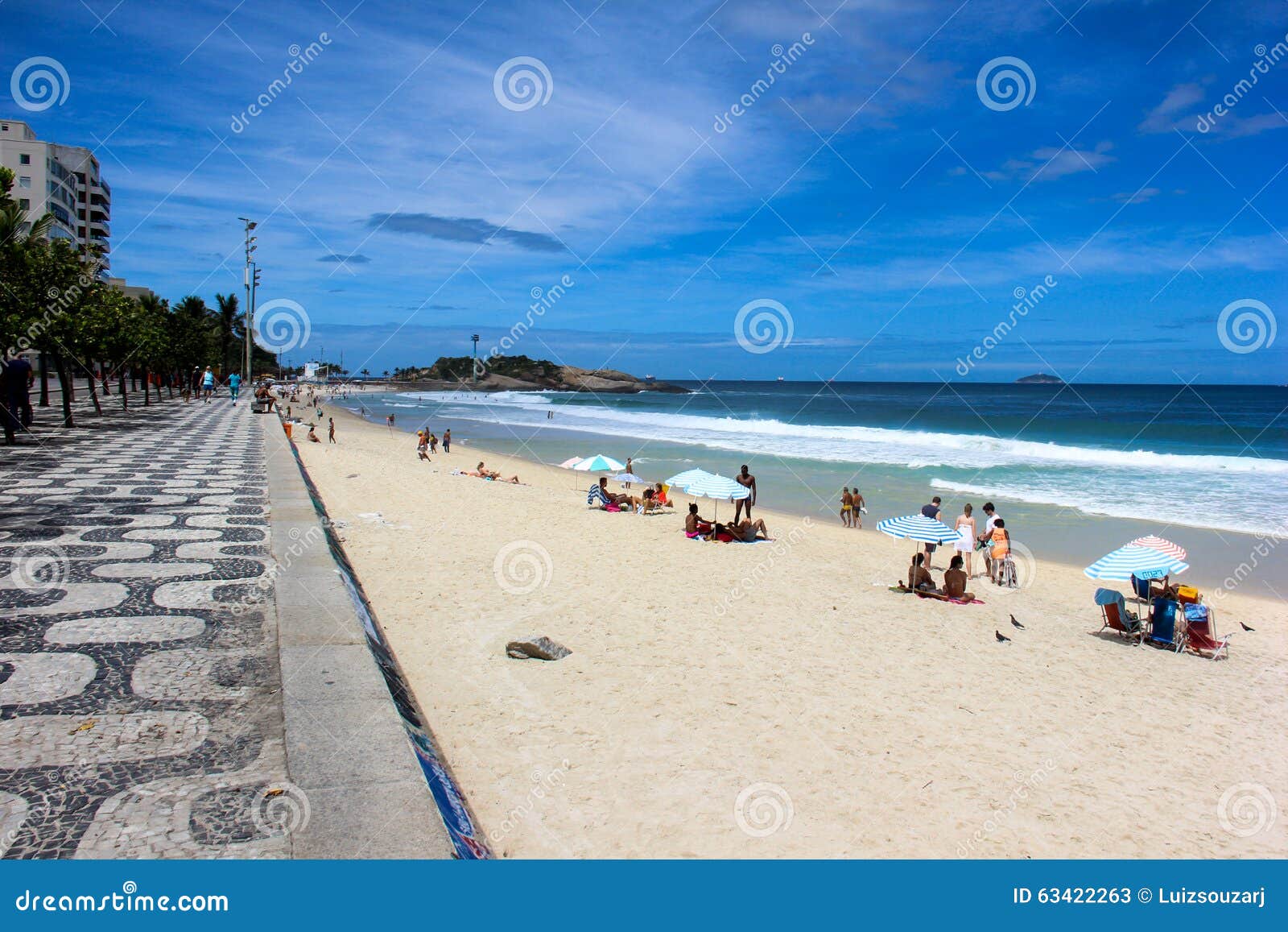 View of Arpoador Beach in Rio De Janeiro Editorial Stock Photo - Image ...