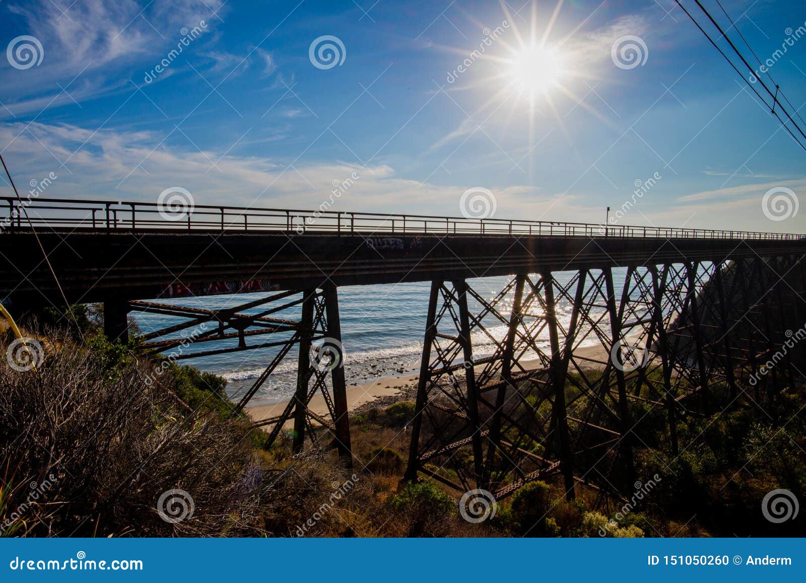 View of Arroyo Hondo Bridge on PCH Highway 1 Stock Photo - Image of ...