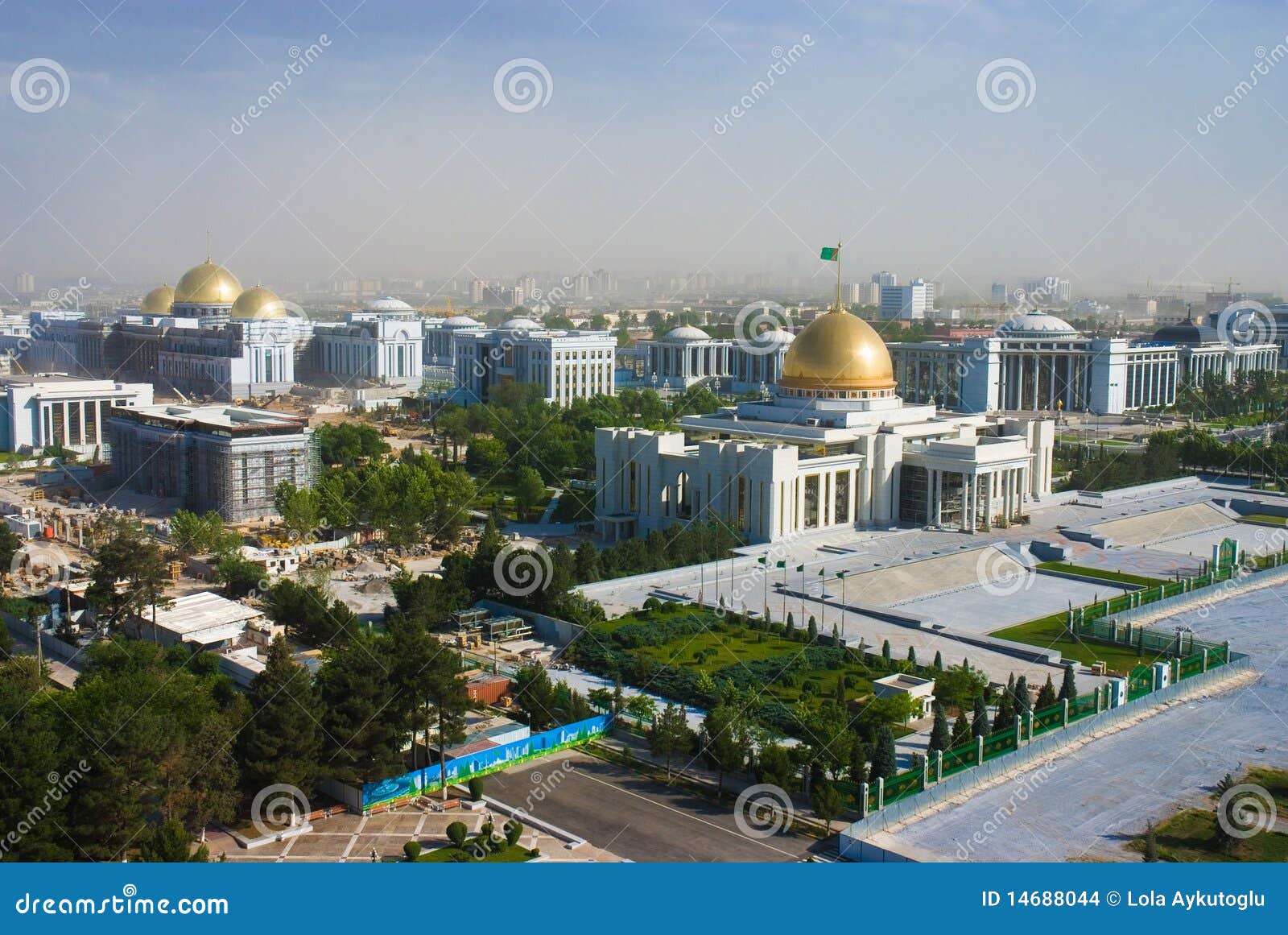 View in Ashgabat Turkmenistan Stock Photo - Image of travel, city: 14688044