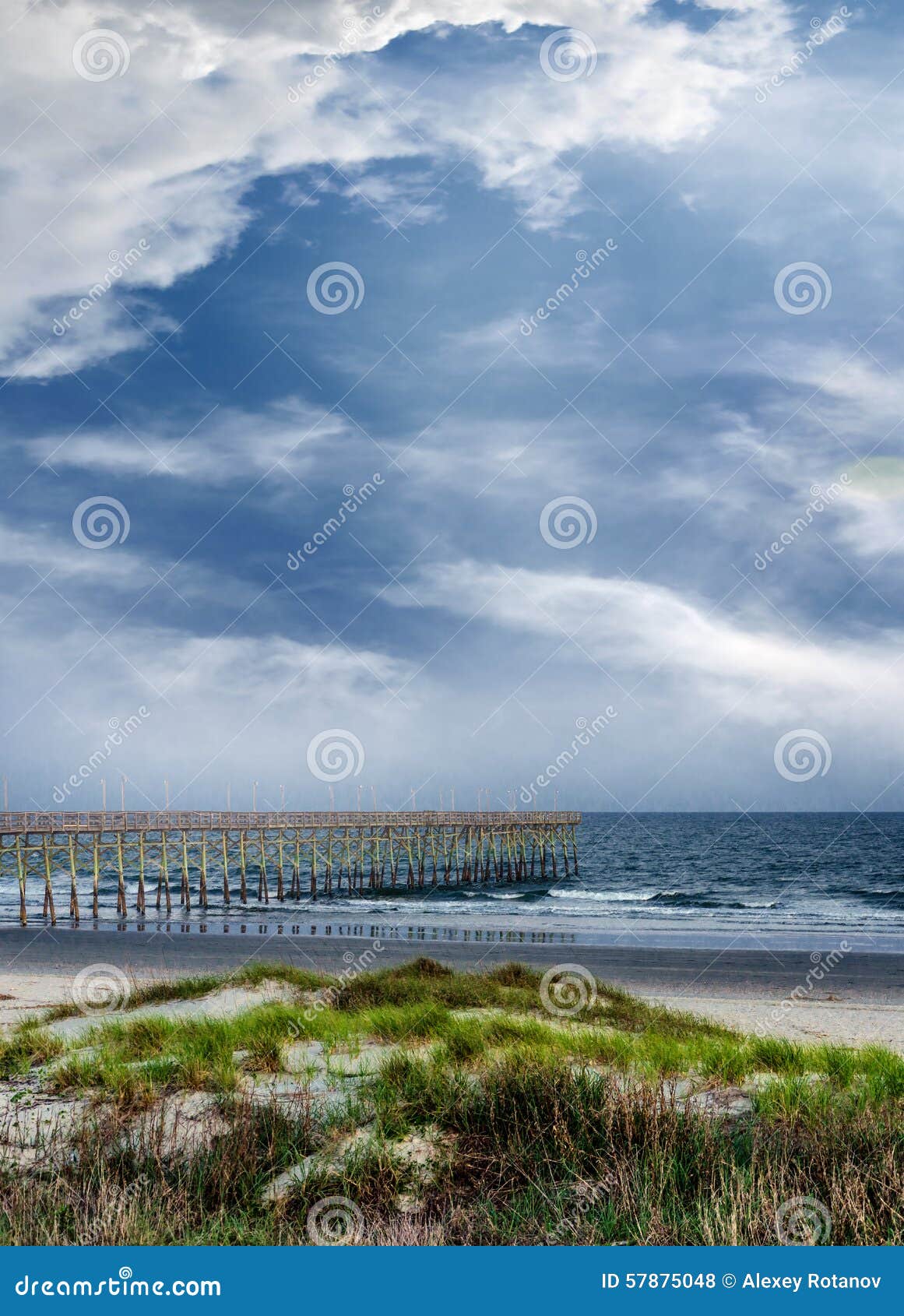View at the atlantic ocean stock photo. Image of nature - 57875048