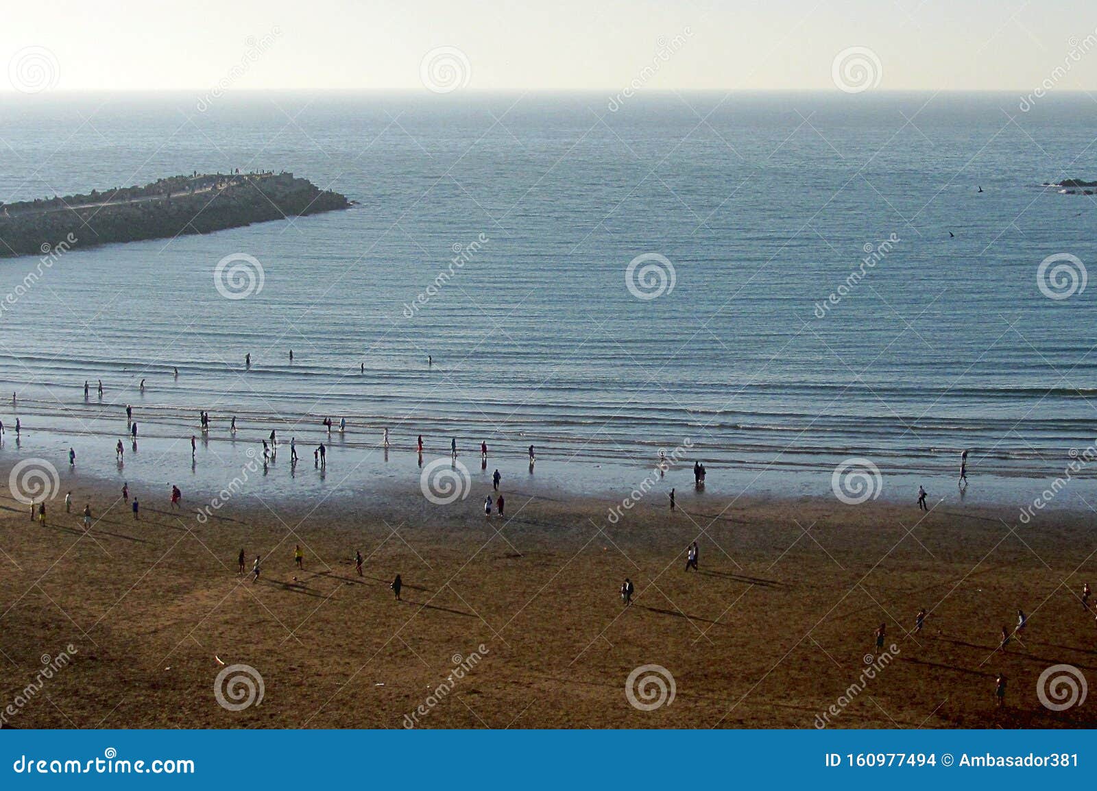 View of Atlantic Ocean in Rabat, Morocco Stock Photo - Image of morocco ...