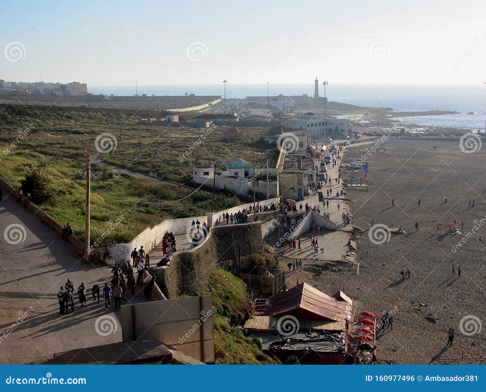 View of Atlantic Ocean in Rabat, Morocco Editorial Photo - Image of ...
