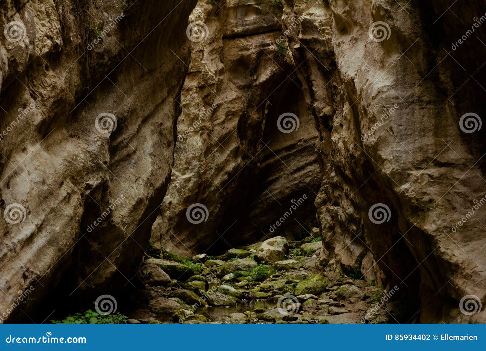 A View of the Avakas Gorge Canyon, Cyprus Stock Photo - Image of canyon ...