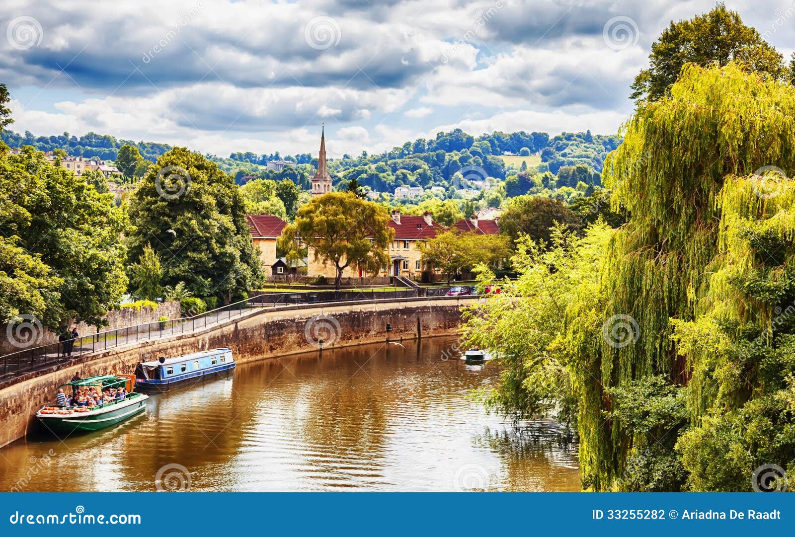 View of Avon river stock photo. Image of avon, historic - 33255282