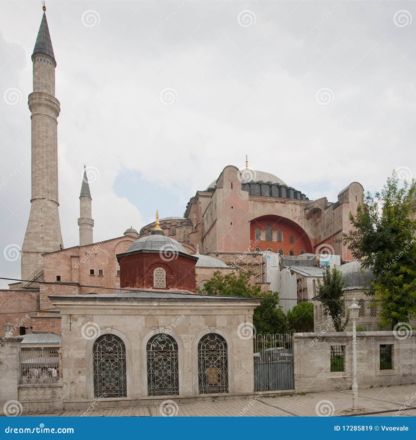 View on Aya Sofia stock image. Image of sigh, urban, city - 17285819
