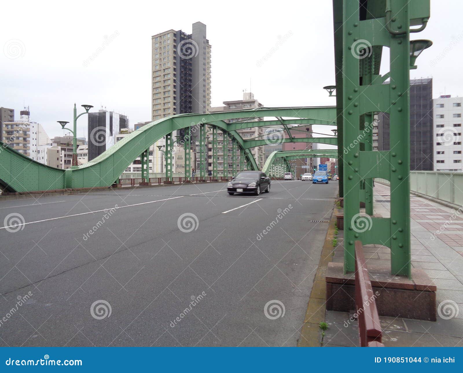 View of Azuma Bridge at Asakusa, Tokyo 2016 Editorial Stock Image ...