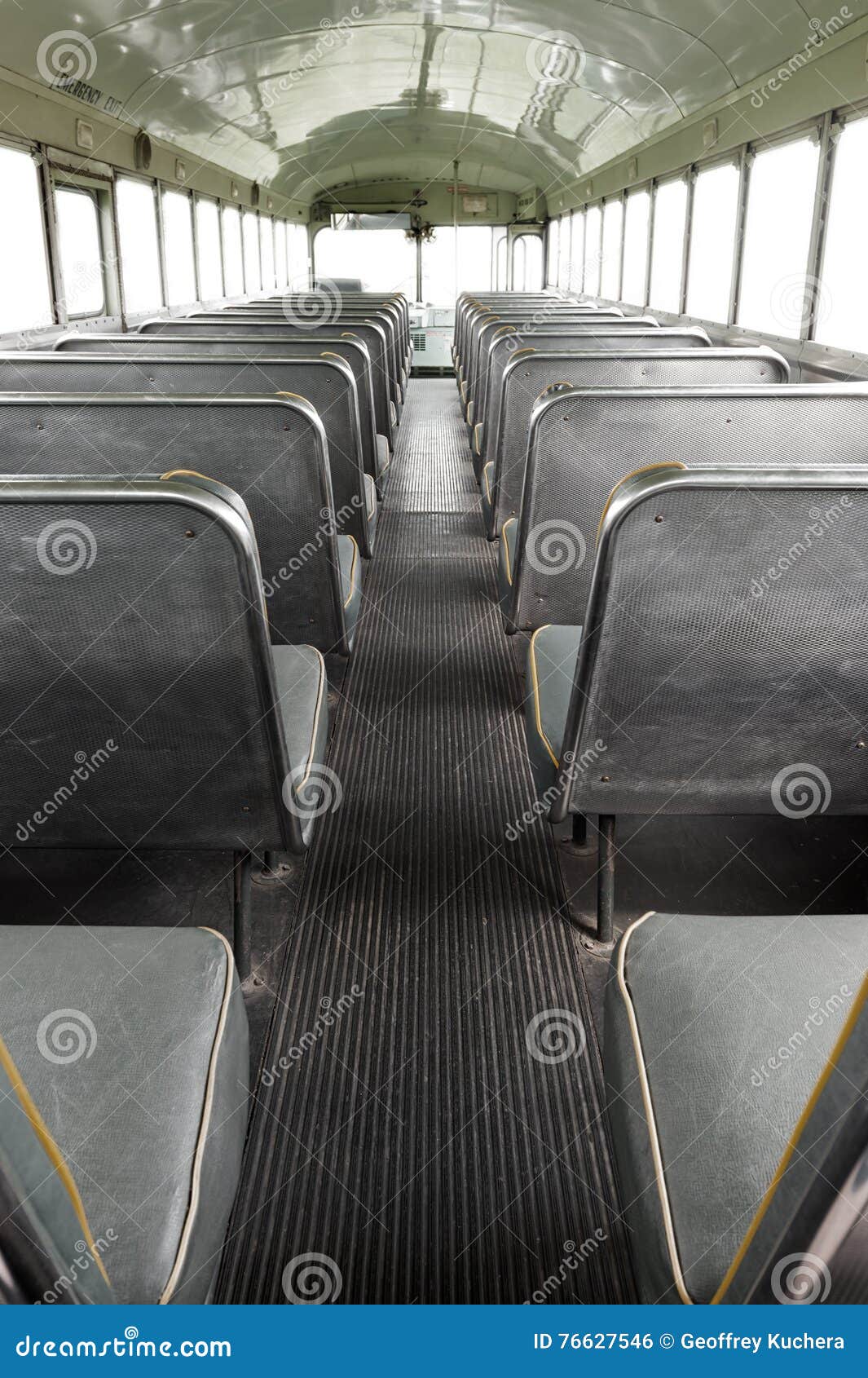 View from the Back of the Bus Stock Photo - Image of transport ...