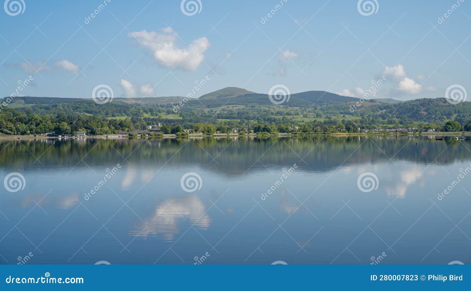 View of Bala Lake in Gwynedd, Wales Stock Image - Image of gwynedd ...