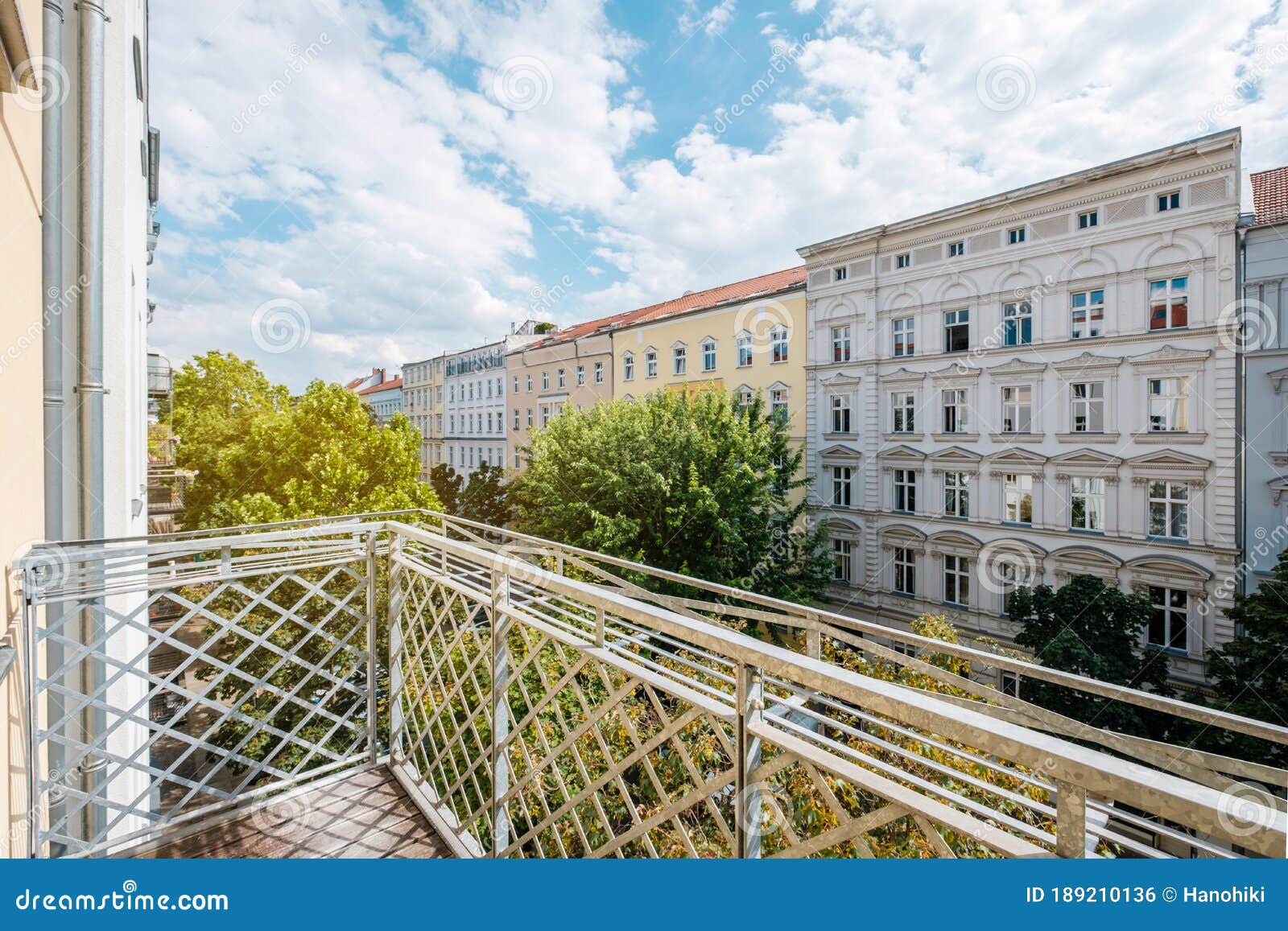 View from Balcony in Berlin City Editorial Photo - Image of mitte ...