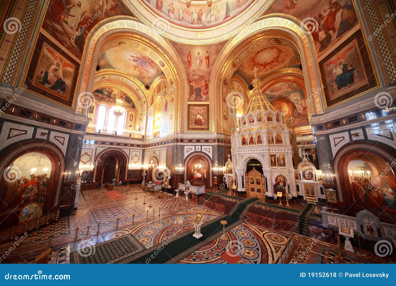 View from Balcony on Hall Inside Cathedral Editorial Stock Photo ...