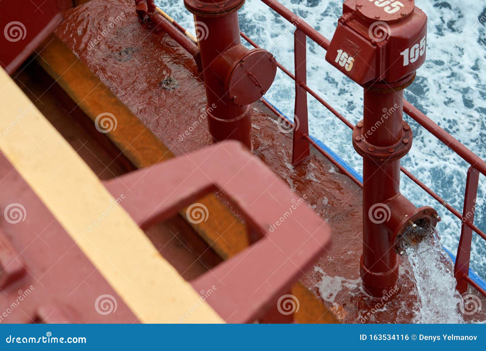 View of Ballast Water Exchange Process Onboard of a Ship Using Flow ...