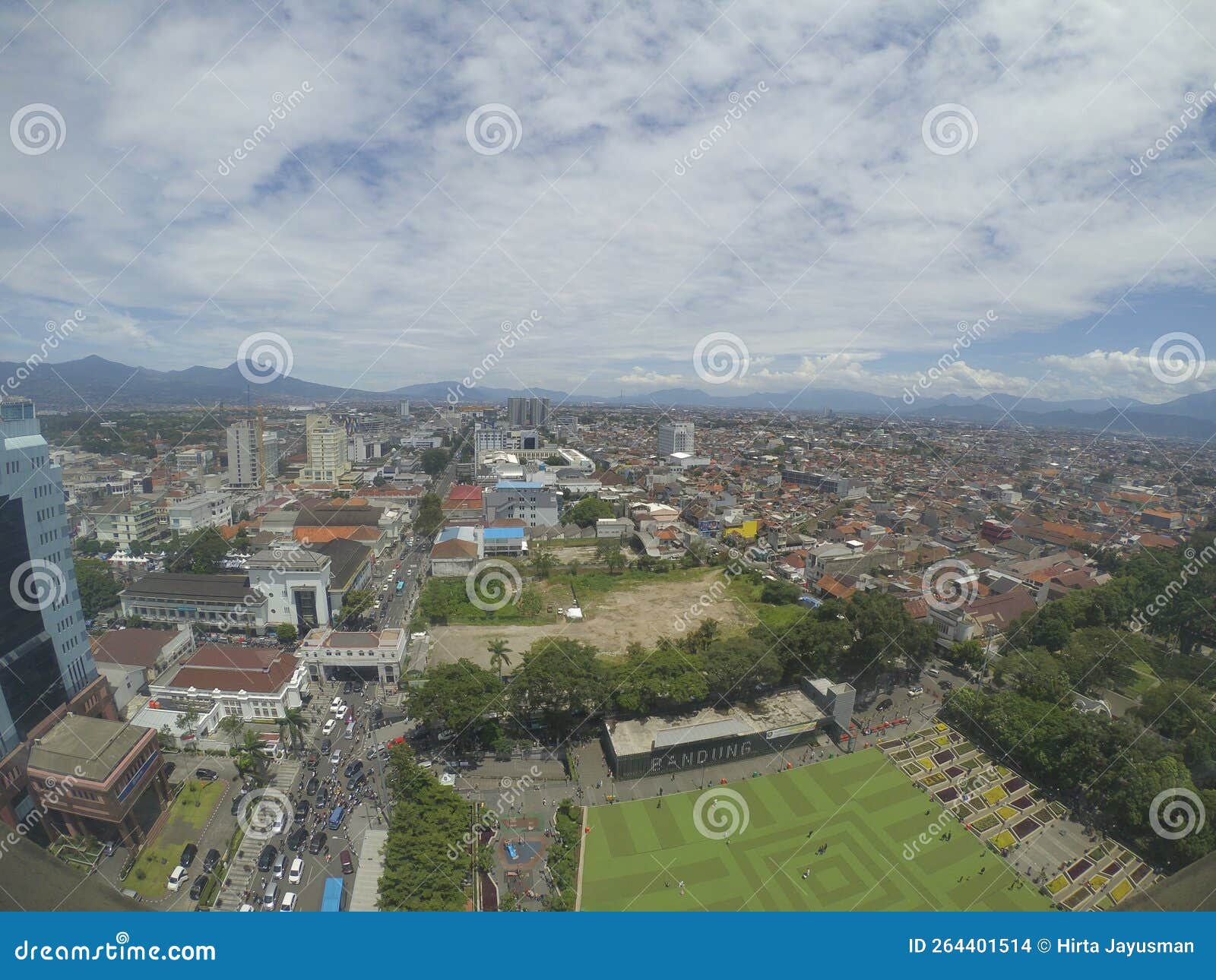 View of Bandung editorial stock image. Image of city - 264401514