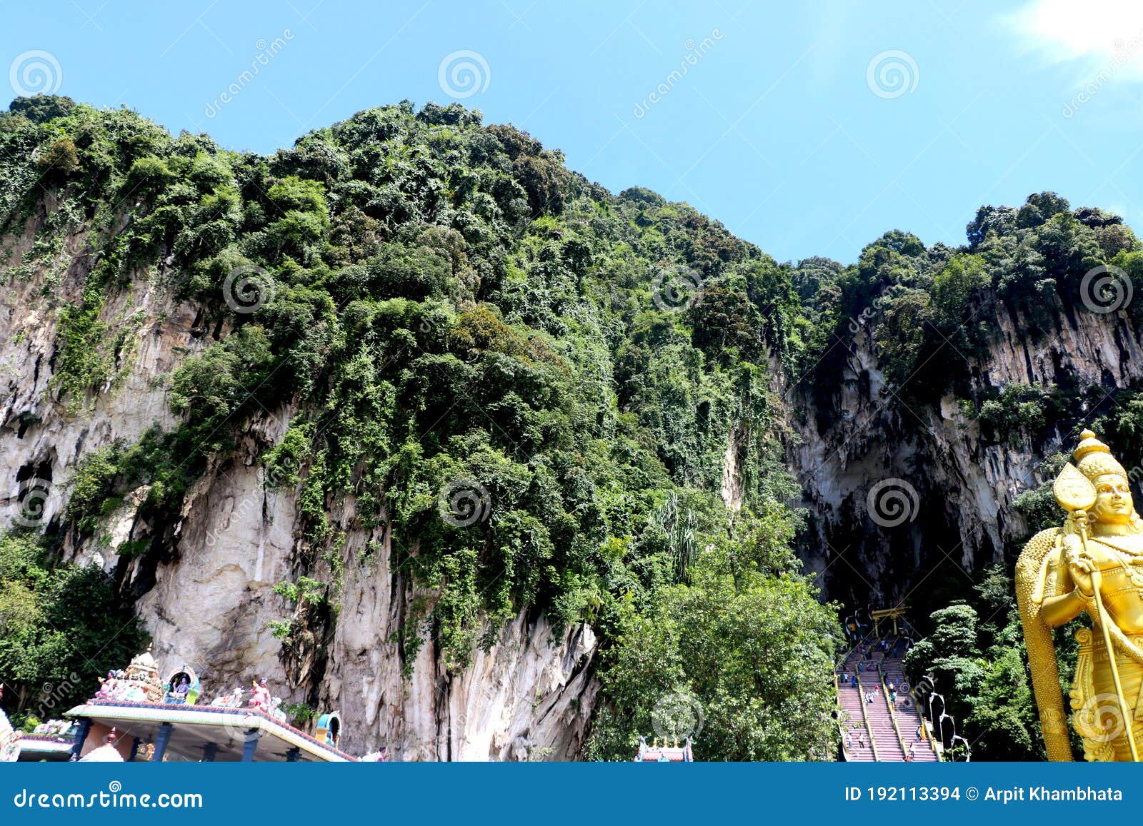 View of Batu caves stock photo. Image of asia, religion - 192113394
