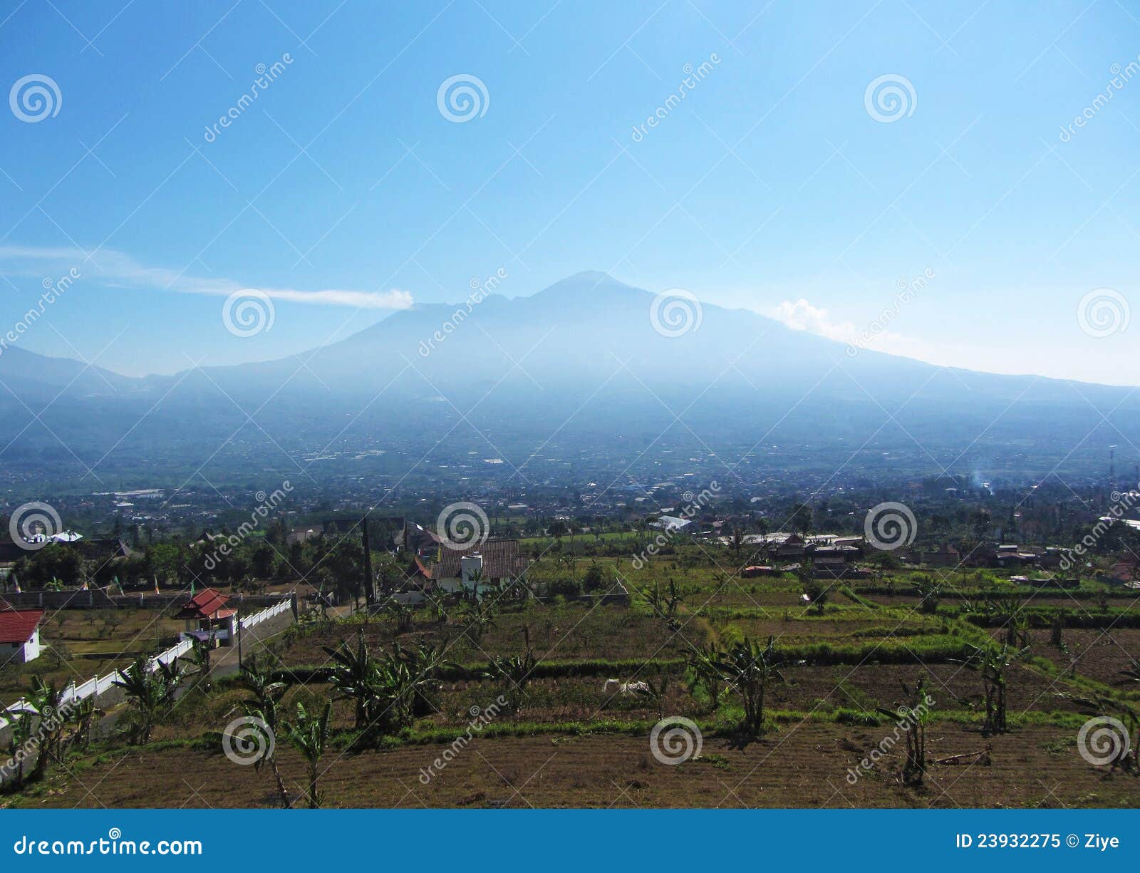 View of Batu, Malang Highlands Stock Image - Image of mountains, malang ...