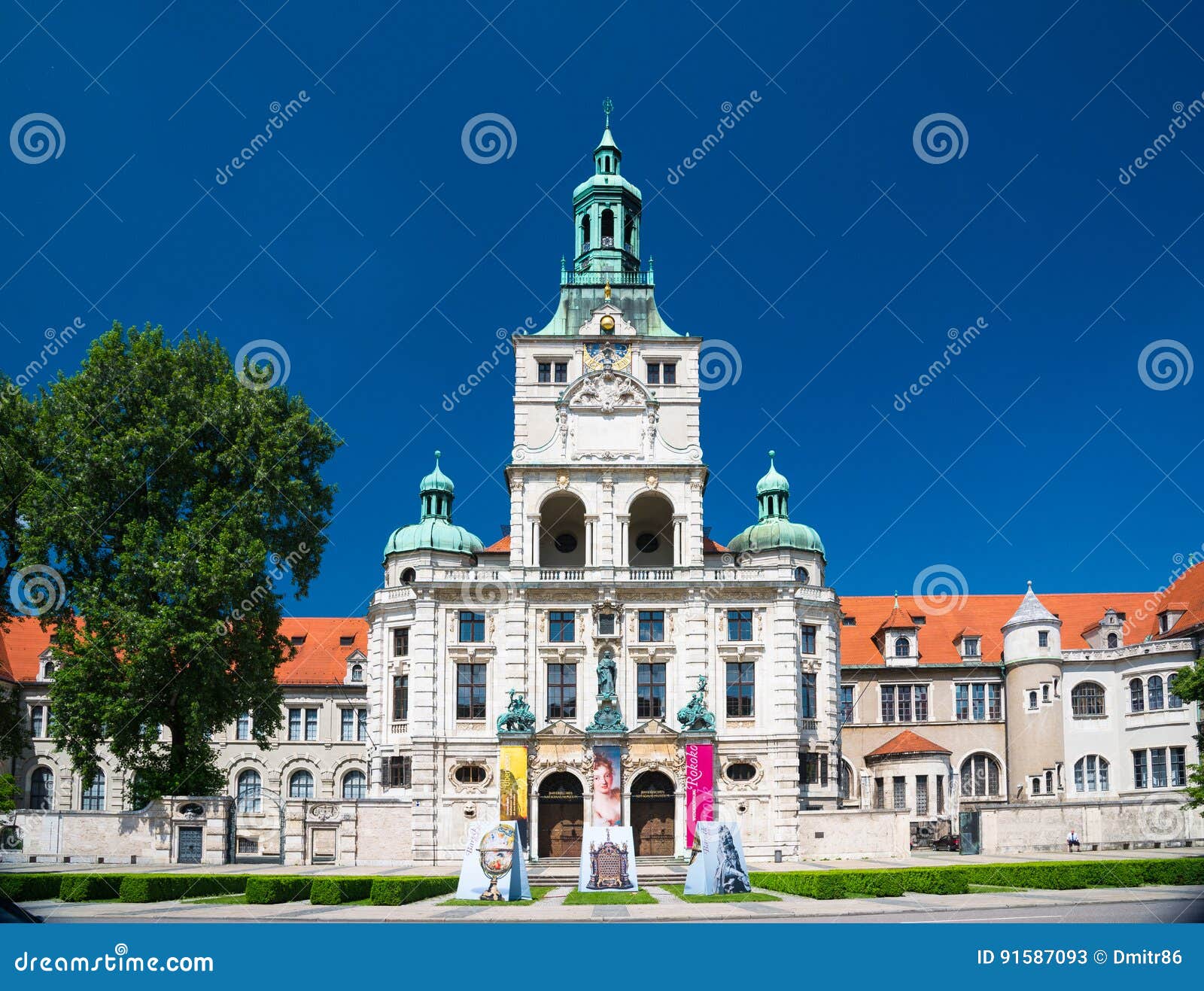View of the Bavarian National Museum in Munich, Germany Editorial Stock ...