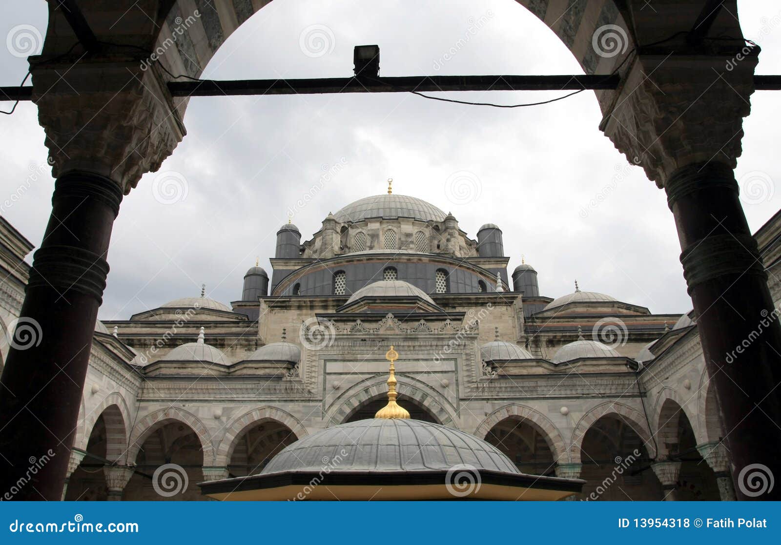 View of Bayezid Mosque, Istanbul Stock Photo - Image of architecture ...