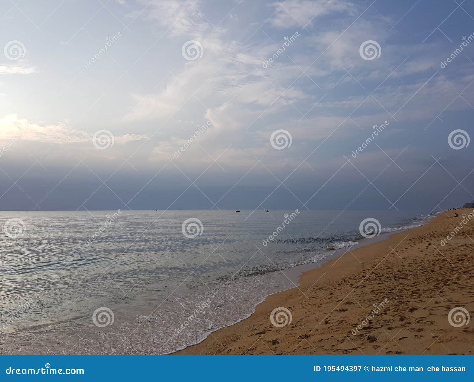 View at the beach stock image. Image of coast, sunlight - 195494397