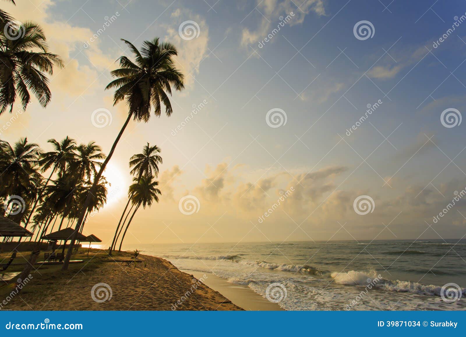 View of Beach in Cape Cost, Ghana Stock Photo - Image of ghana, ocean ...