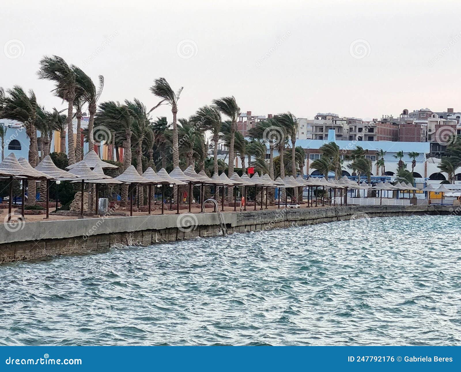 View of the Beach in Hurghada. Stock Photo - Image of arabia, holiday ...