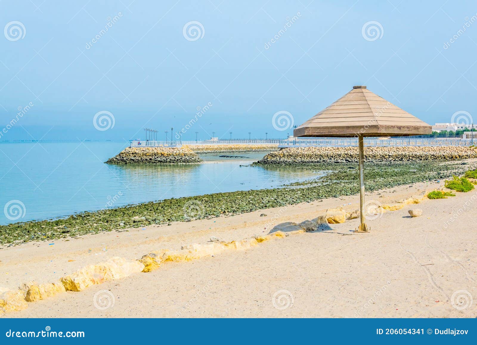 View of a Beach in the Kuwait City Stock Image - Image of east, arab ...