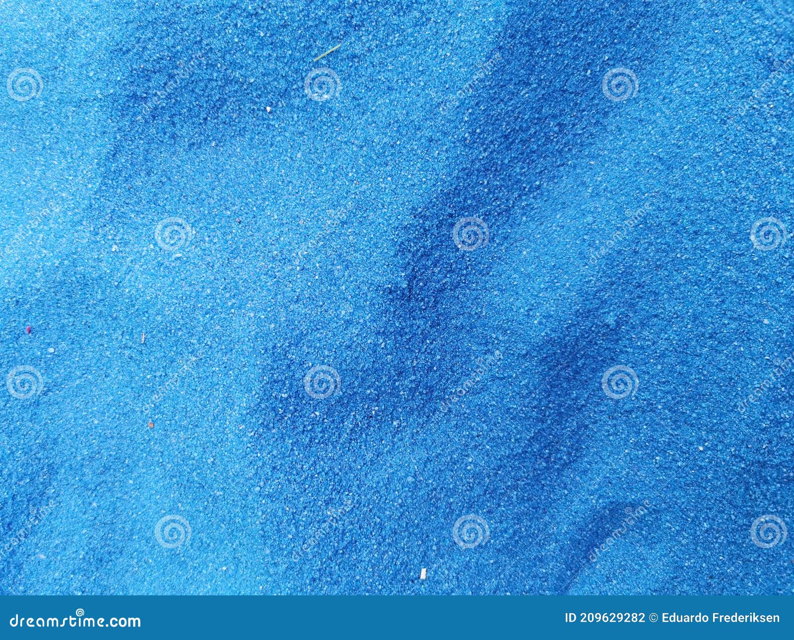 View of Beautiful Blue Sand Texture Stock Photo - Image of surface ...