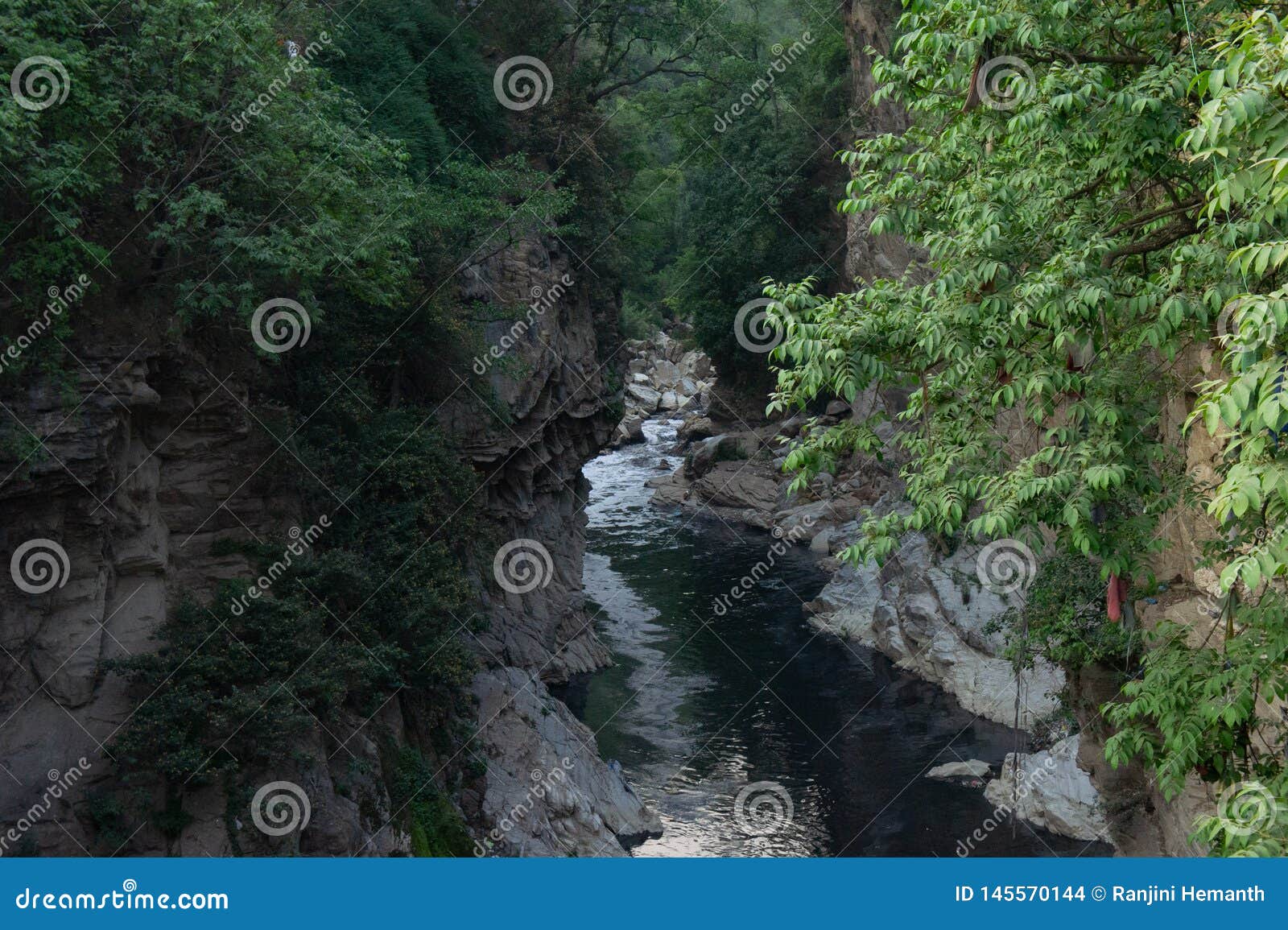 Chovar Gorge in Kathmandu stock photo. Image of landscape - 145570144