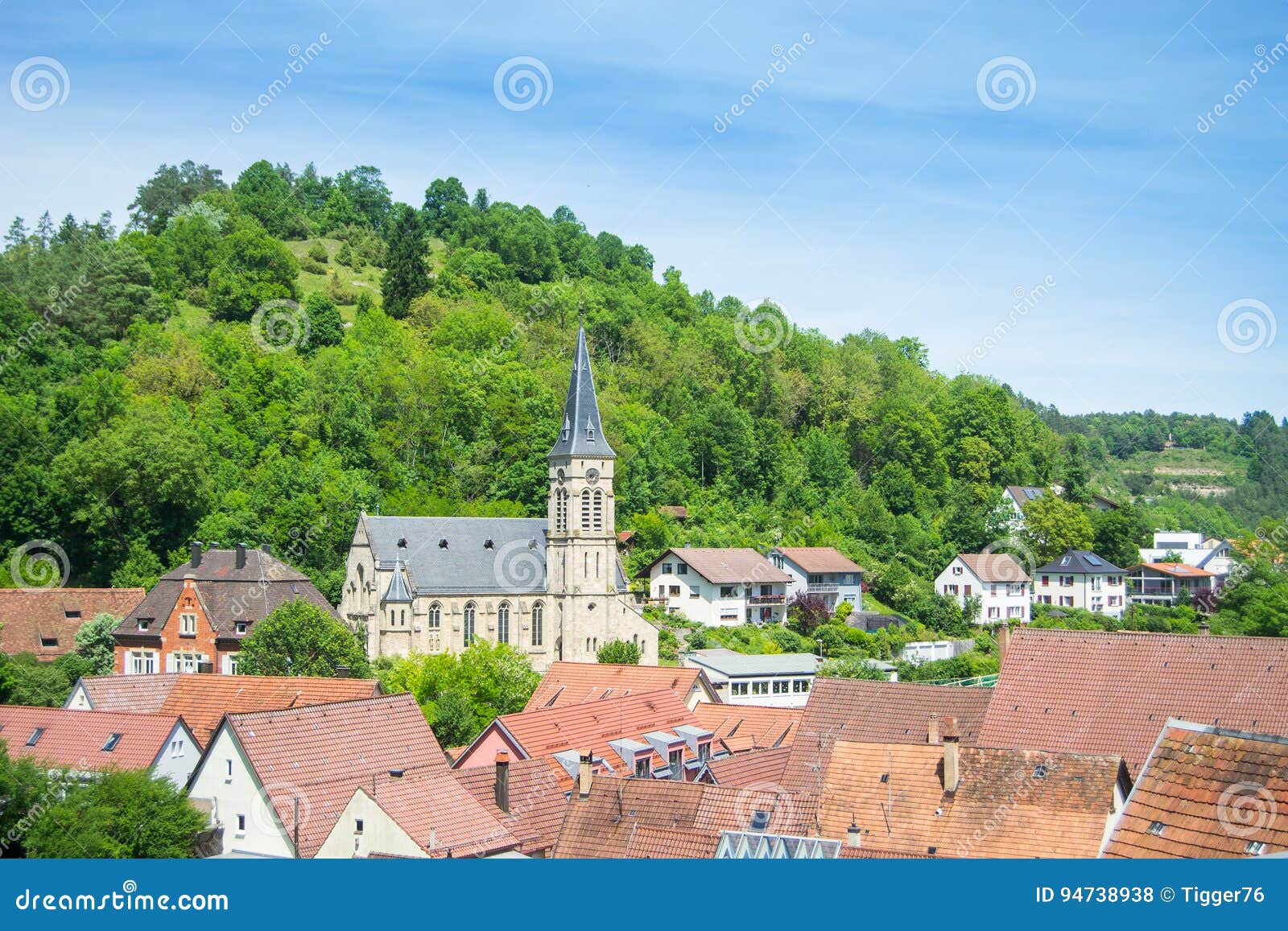 Horb am Neckar stock photo. Image of ancient, neckar - 94738938