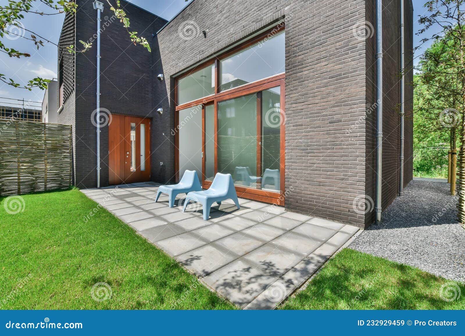 Beautiful veranda design stock image. Image of elegant - 232929459