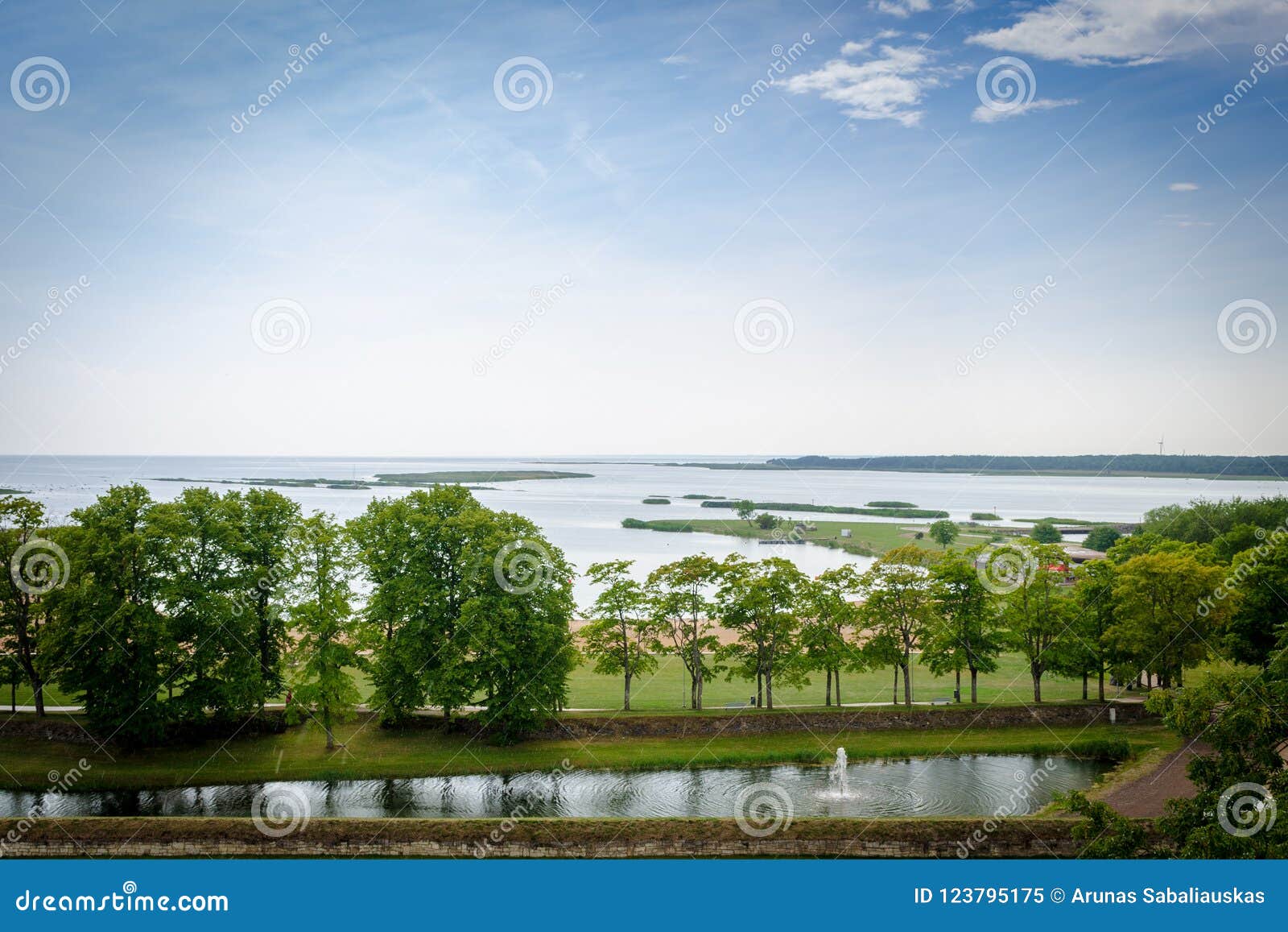 View of Beautifull See Landscape in Saaremaa, Estonia Editorial Image ...