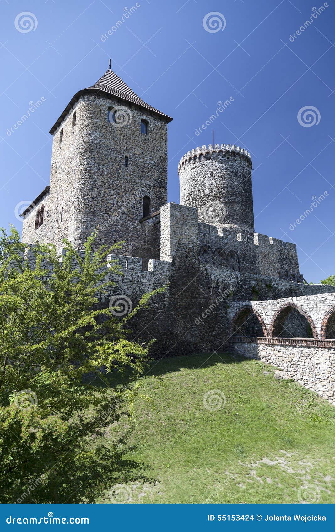 View on Bedzin Castle in Poland, Stock Photo - Image of bedzin, tower ...