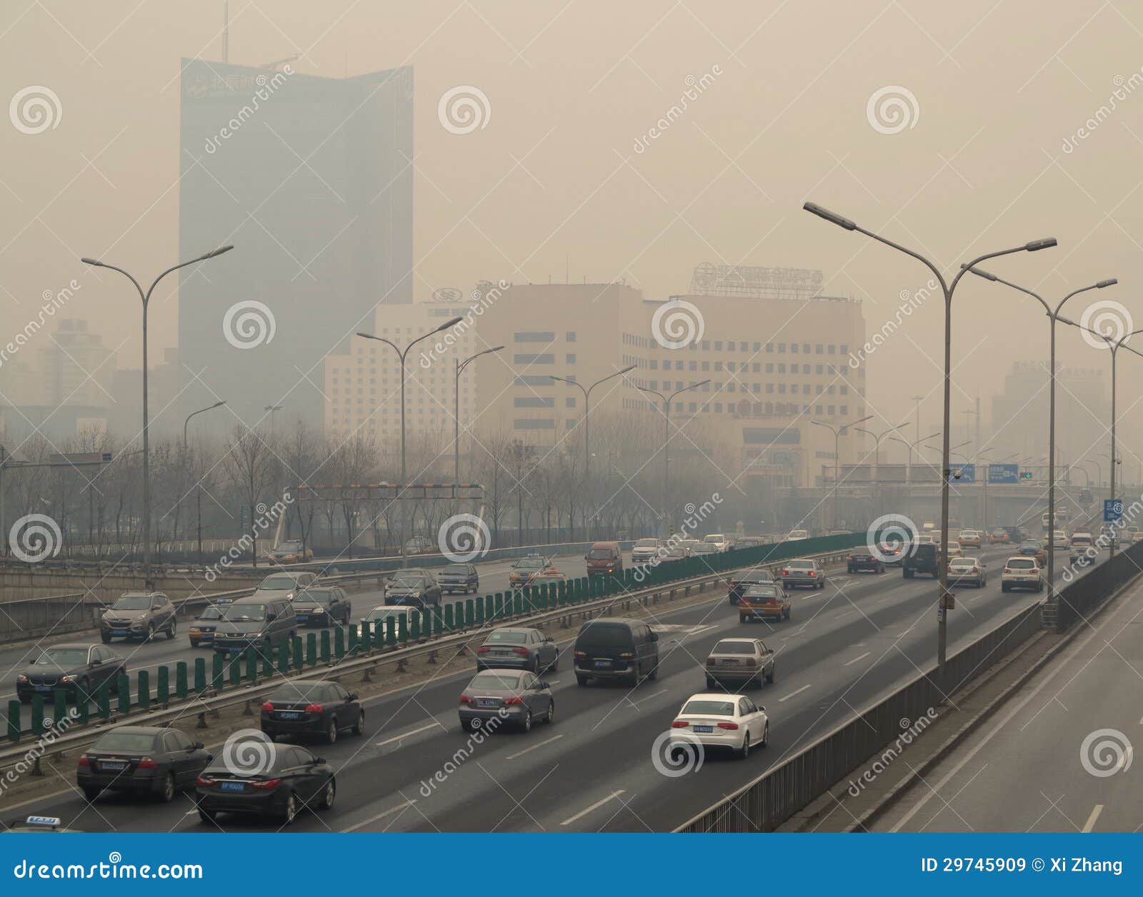 Beijing Air Pollution editorial stock image. Image of dust - 29745909