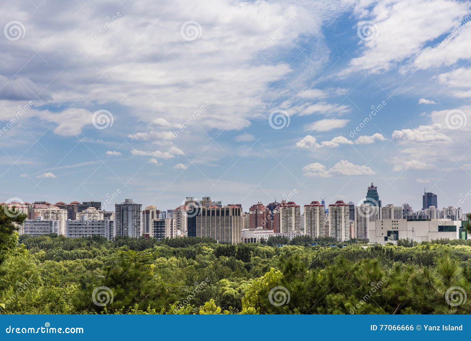 View of Beijing skyline stock photo. Image of beijing - 77066666