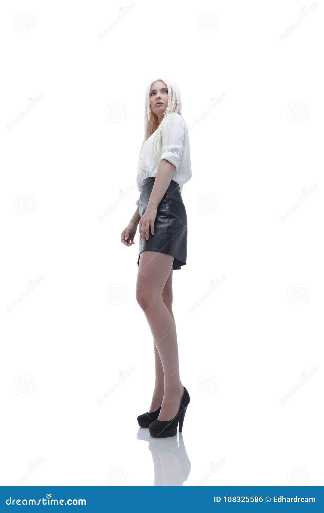 View from Below. Young Business Woman Looking Confidently Forward Stock ... View from Below. Young Business Woman Looking Confidently Forward Stock ...