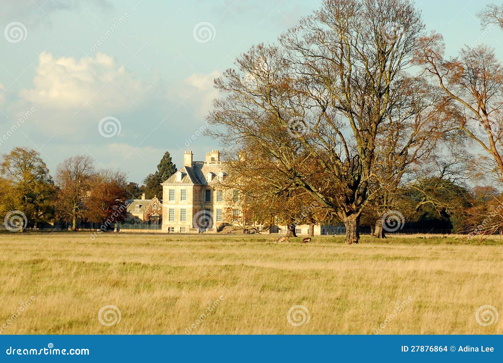 View of Belton house stock photo. Image of landmark, house - 27876864