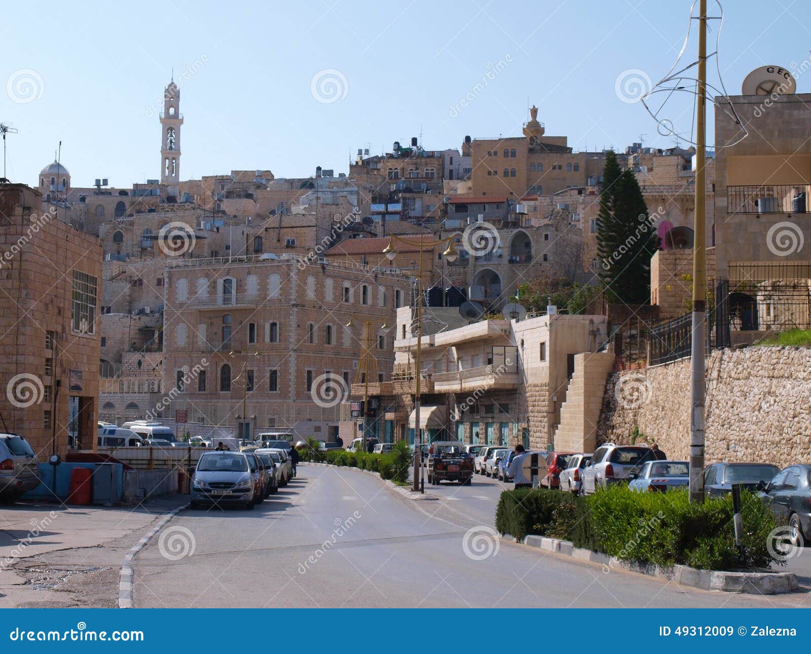 View of Bethlehem editorial stock image. Image of mary - 49312009