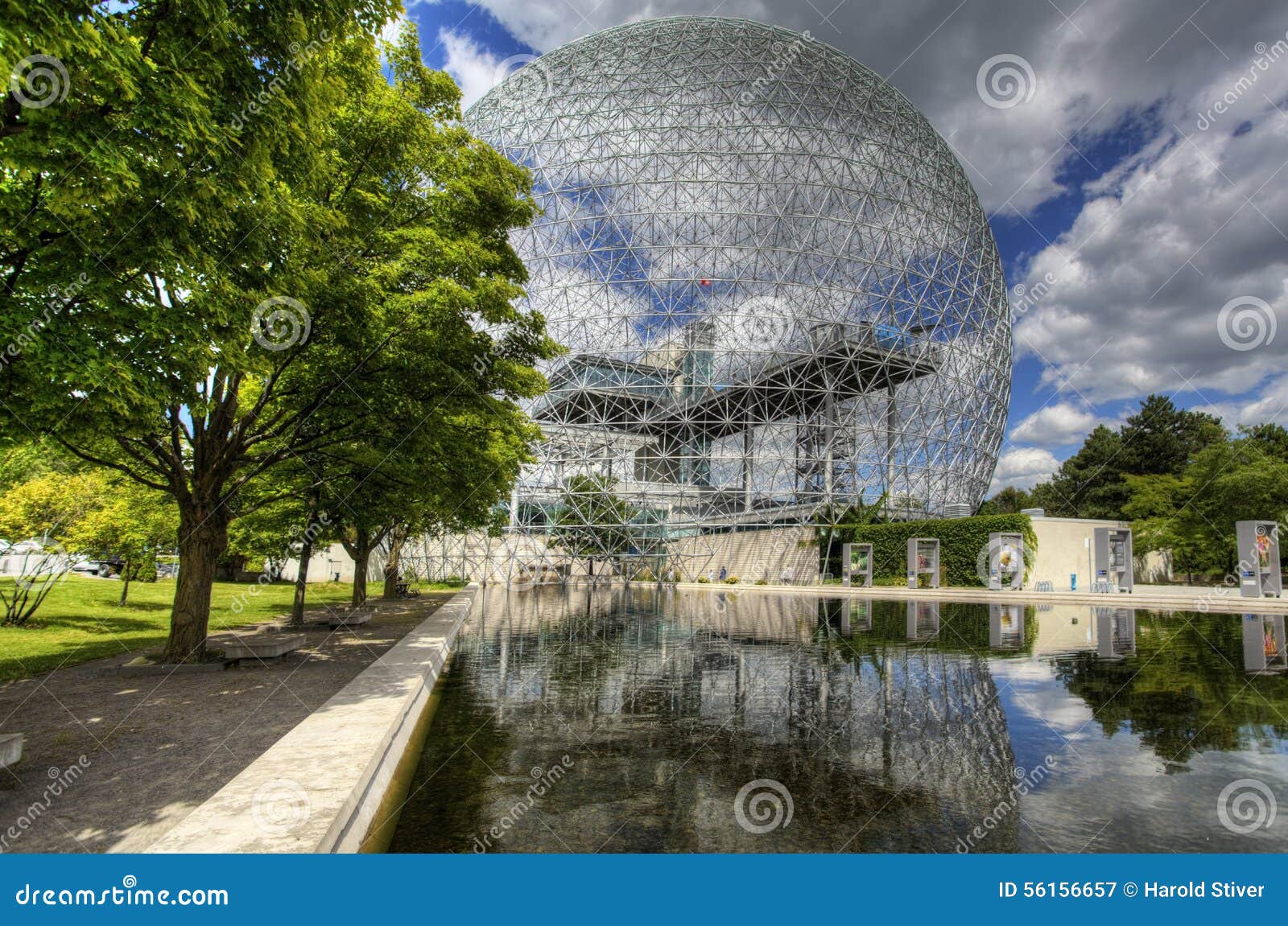 A View of the Biosphere in Montreal Editorial Photography - Image of ...