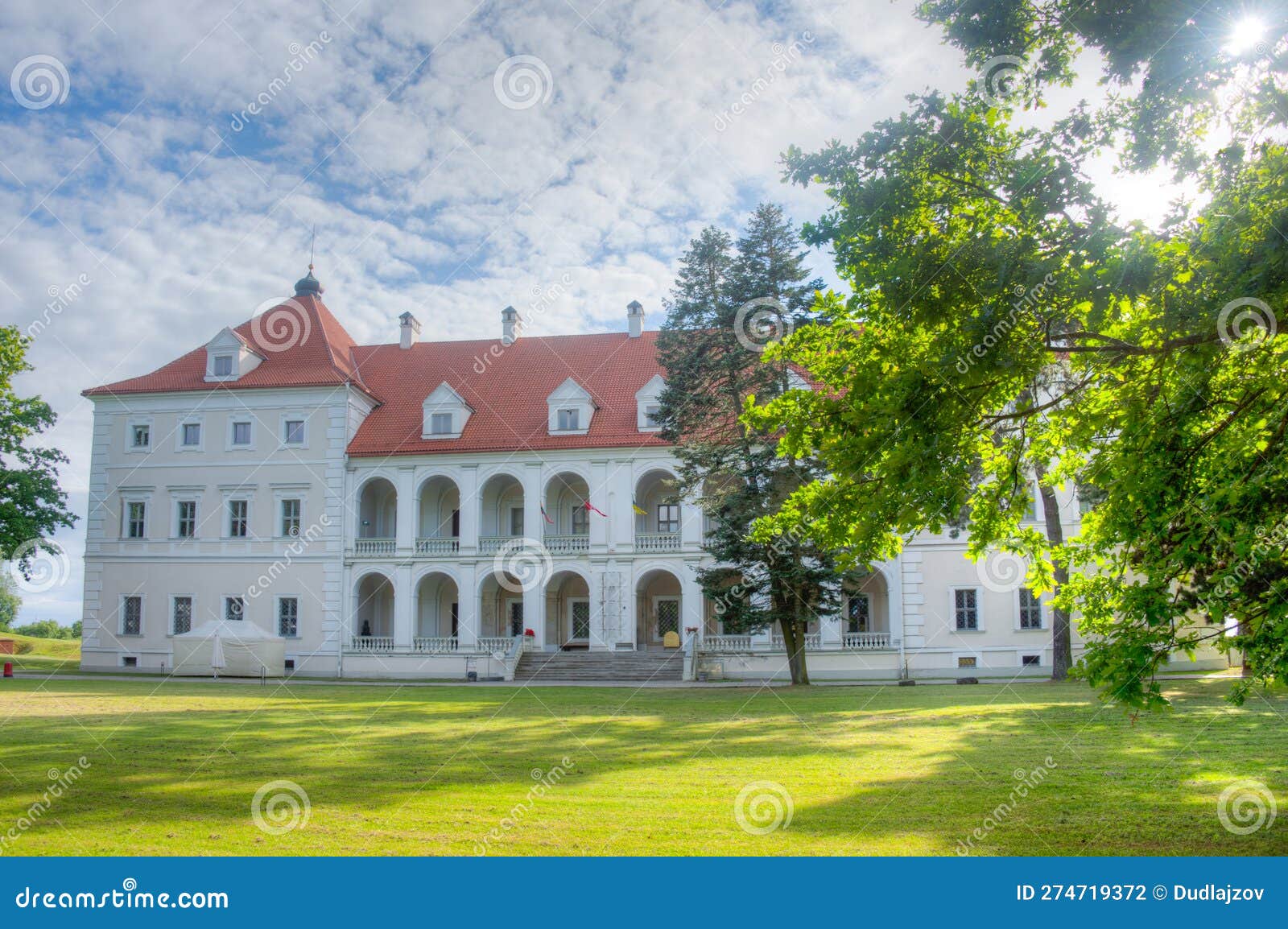 View of Birzai Castle in Lithuania Stock Photo - Image of historical ...