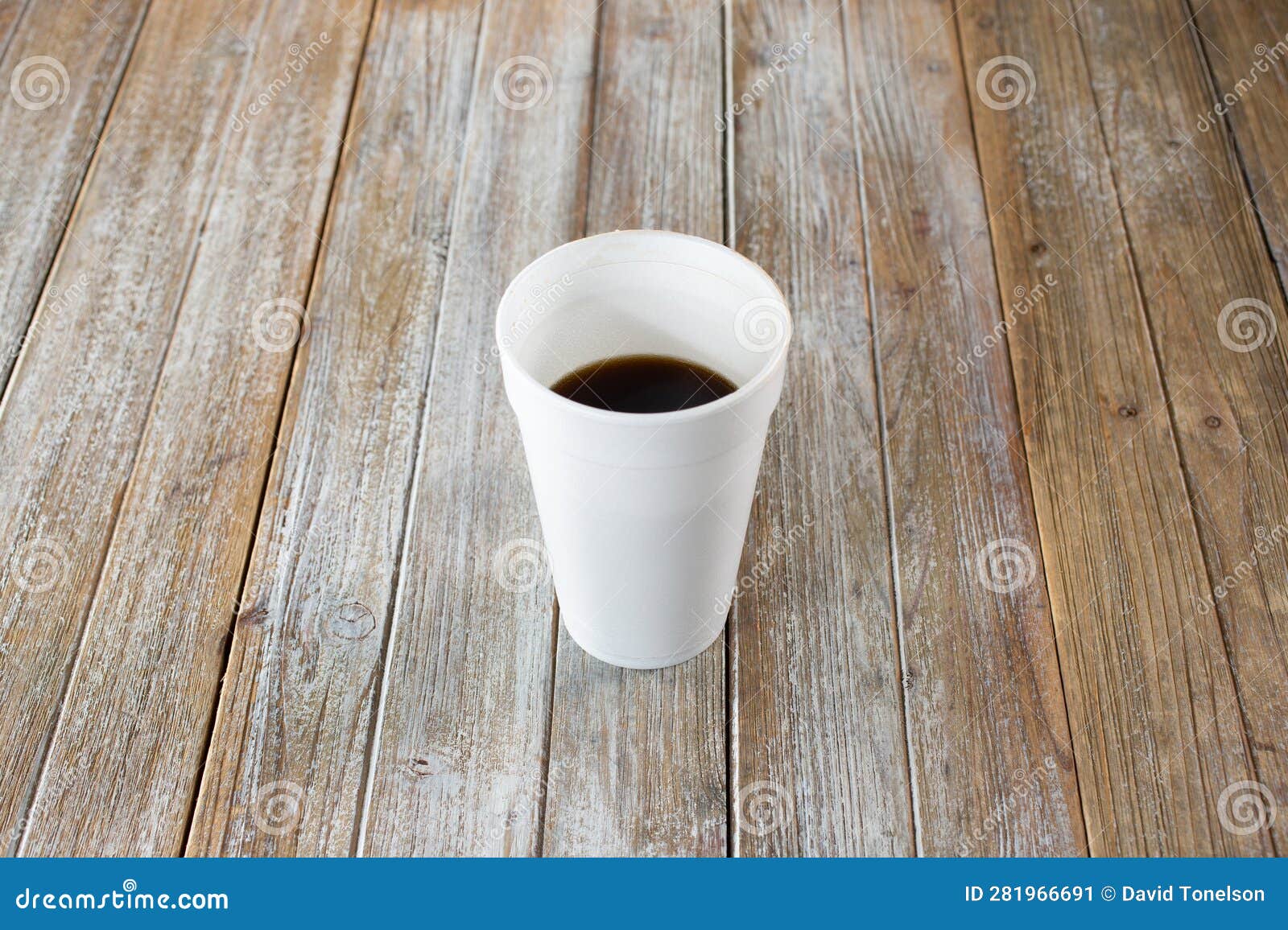 Styrofoam coffee cup stock image. Image of merchandise - 281966691