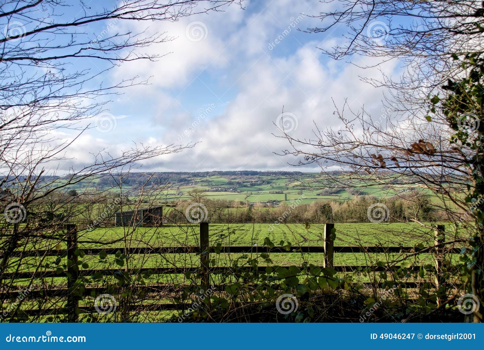 A View of the Blackdown Hills Stock Image - Image of blackdown, travel ...