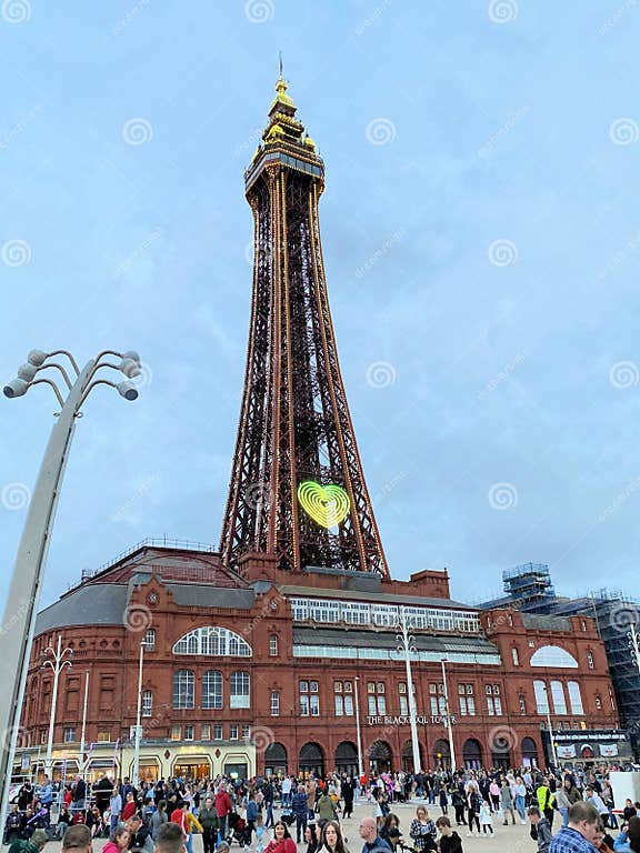 A view of Blackpool Tower editorial stock photo. Image of travel ...