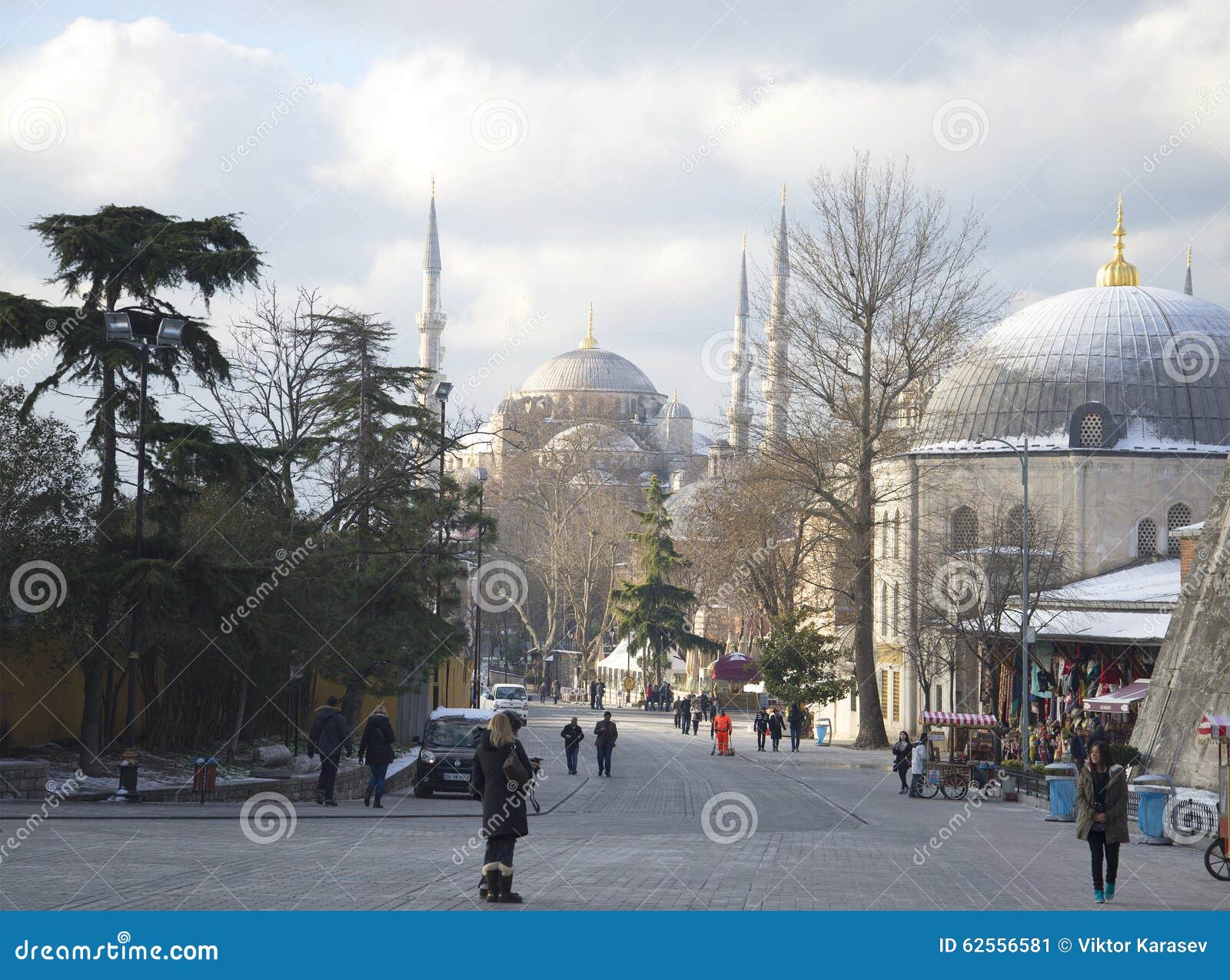 View of the Blue Mosque from Topkapi Palace Editorial Photo - Image of ...