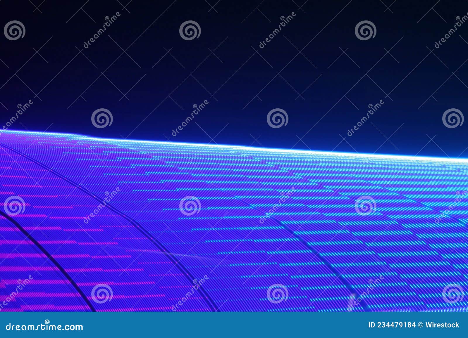 View of a Blue Surface for Wallpaper and Background Stock Illustration ...